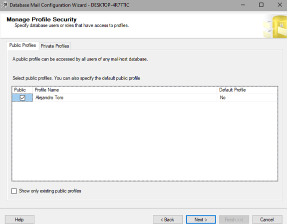 Práctica 5. Configuración de alertas y monitoreo de rendimiento | SQL_SERV